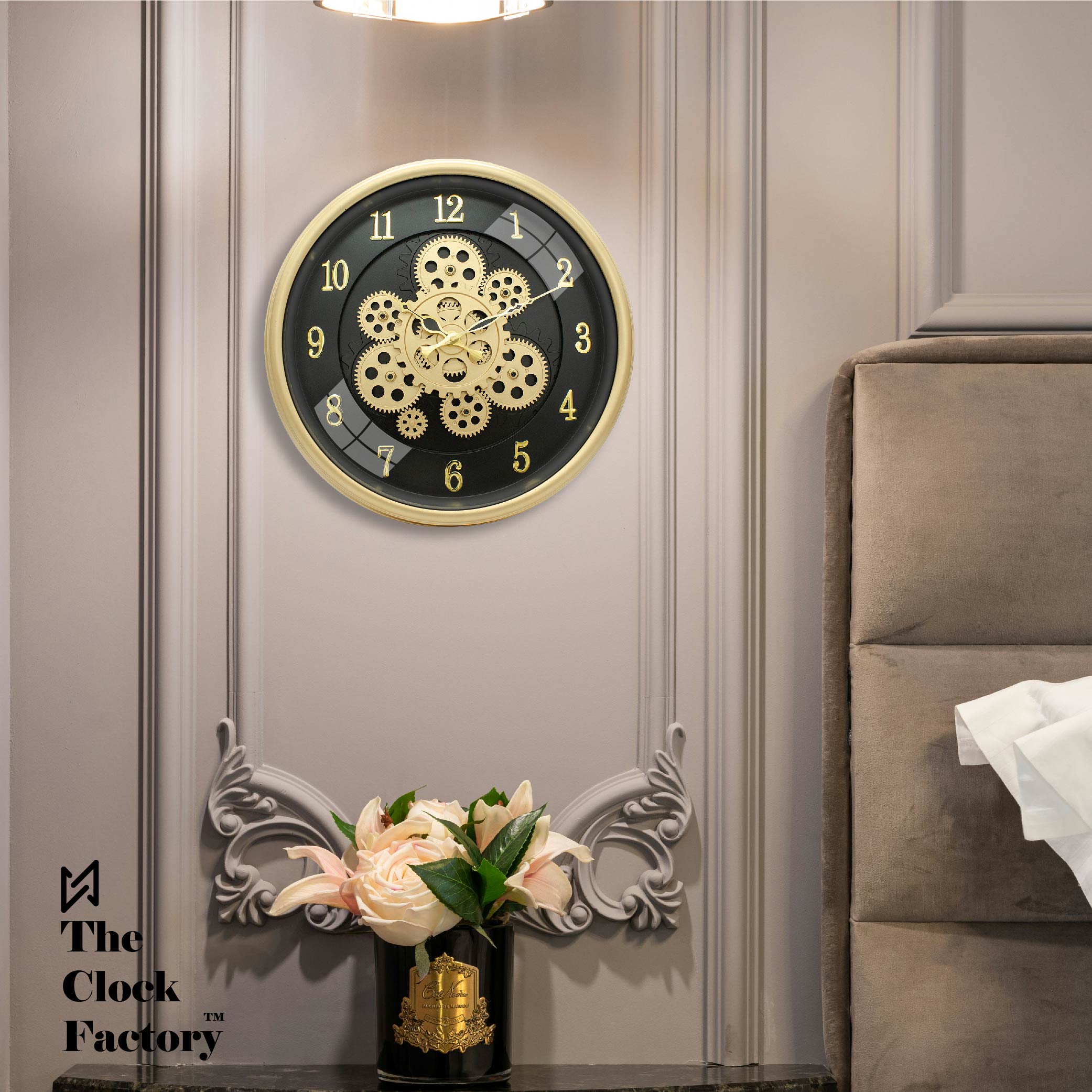 Moving Gear Mechanism Clocks - By The Clock Factory – Eleven55